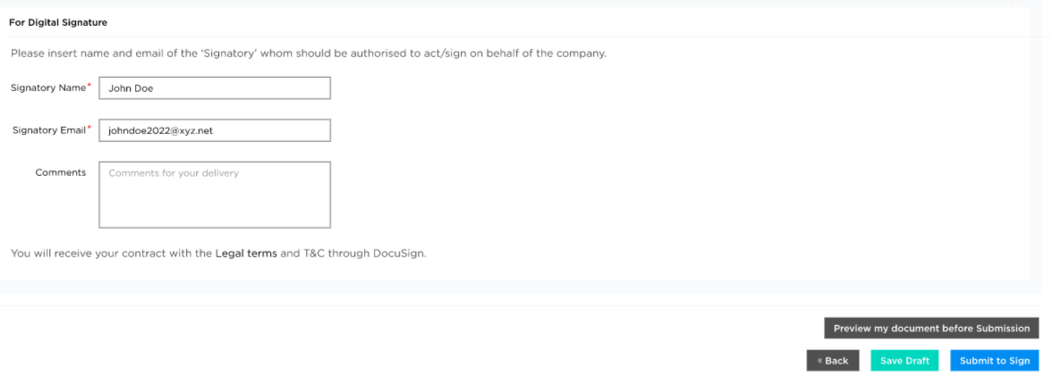 Operator Connect - Ordering Portal - Colt Online Help